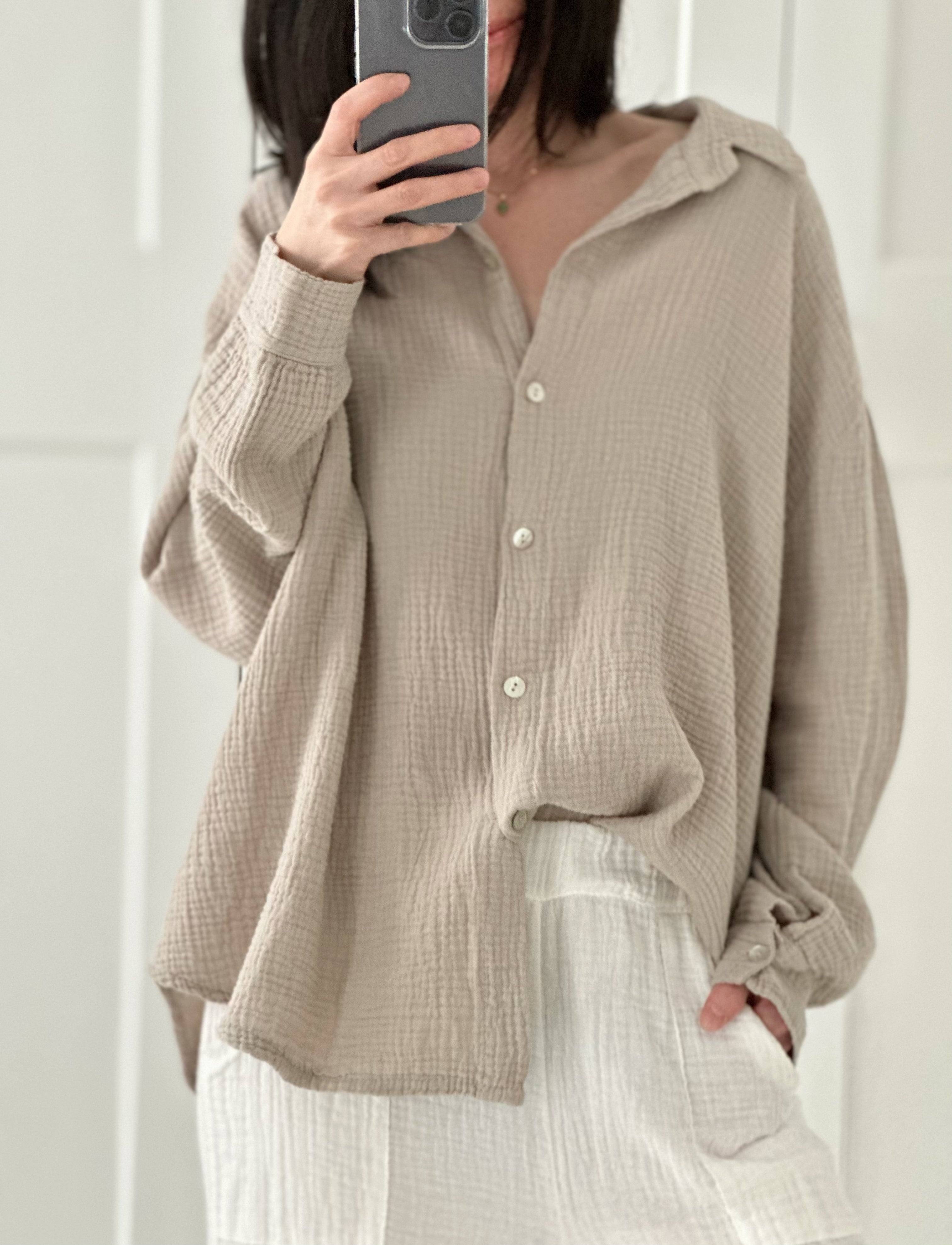 New Collection Musselin Bluse